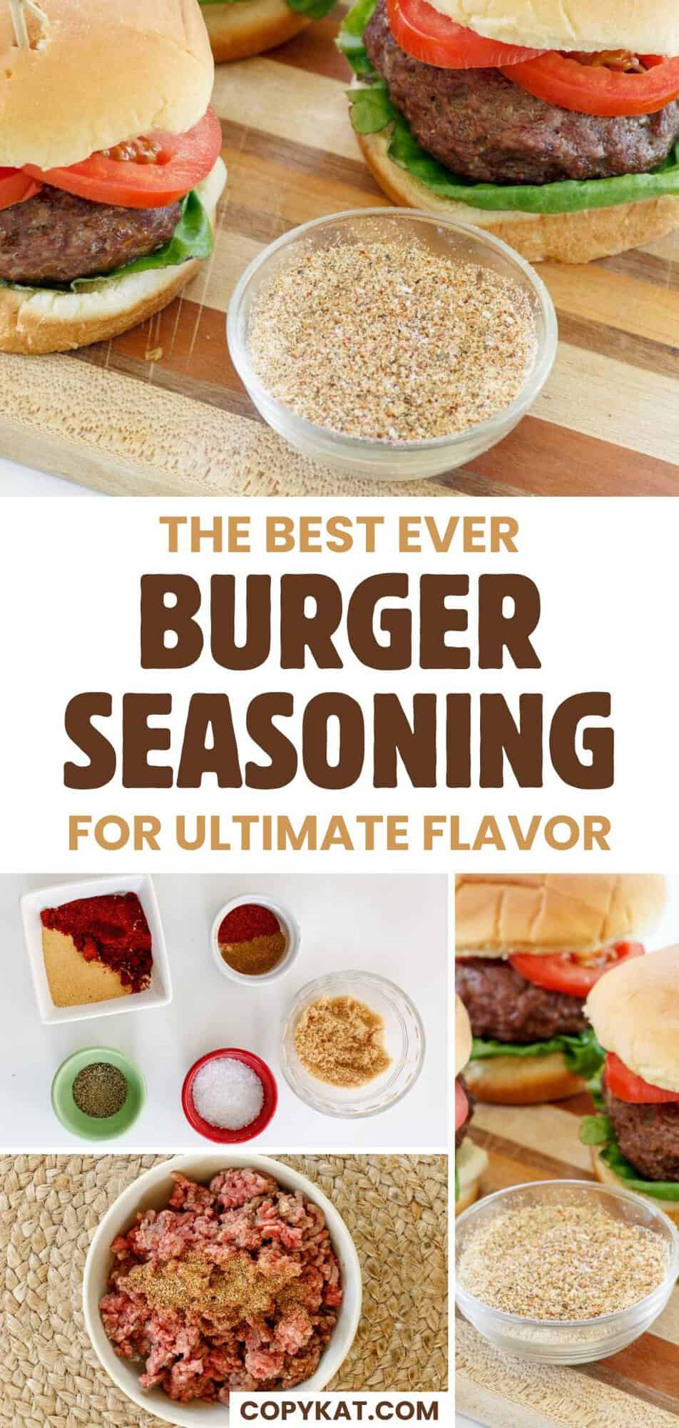 The Best Homemade Burger Seasoning Recipe