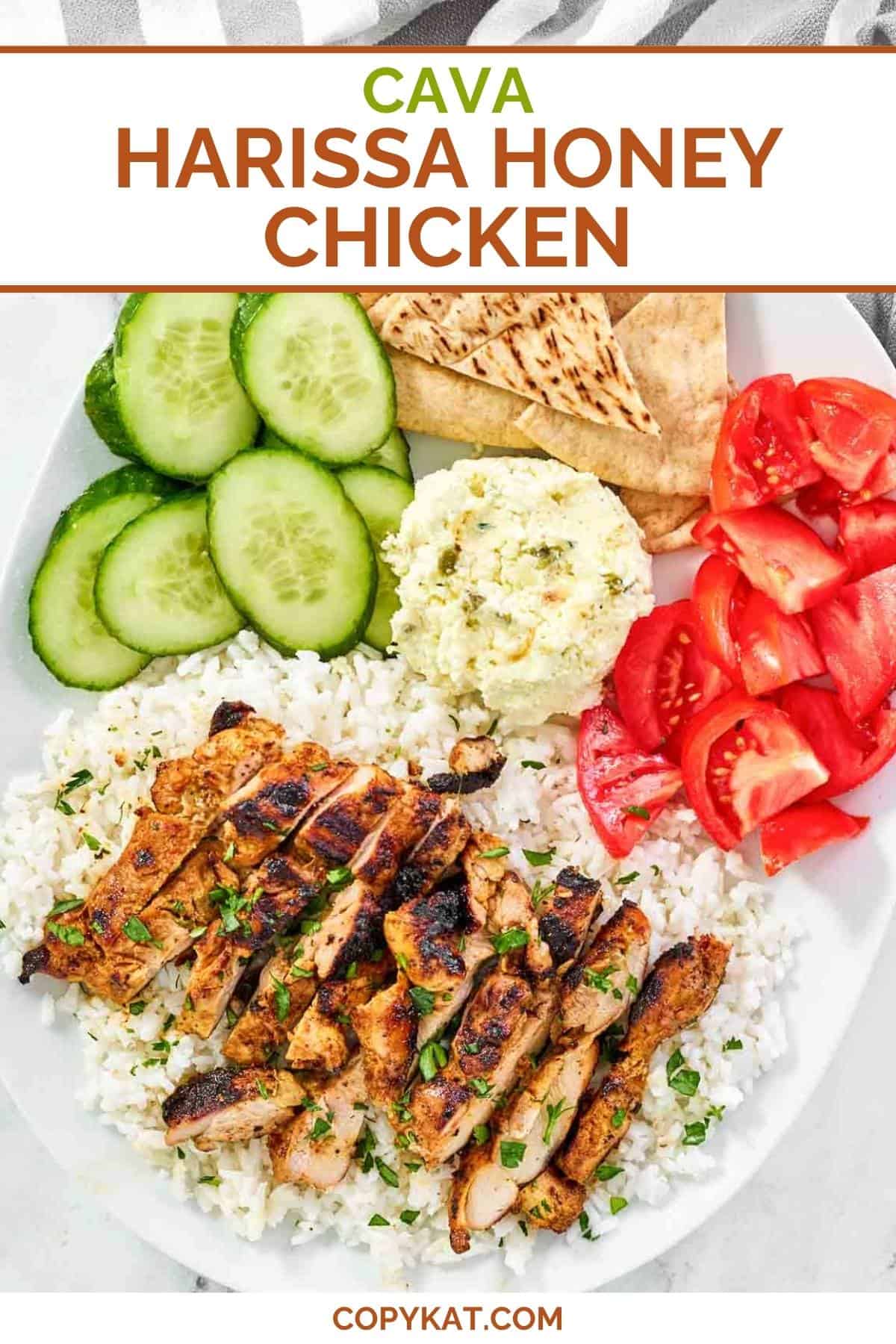 CAVA Harissa Honey Chicken Copycat Recipe