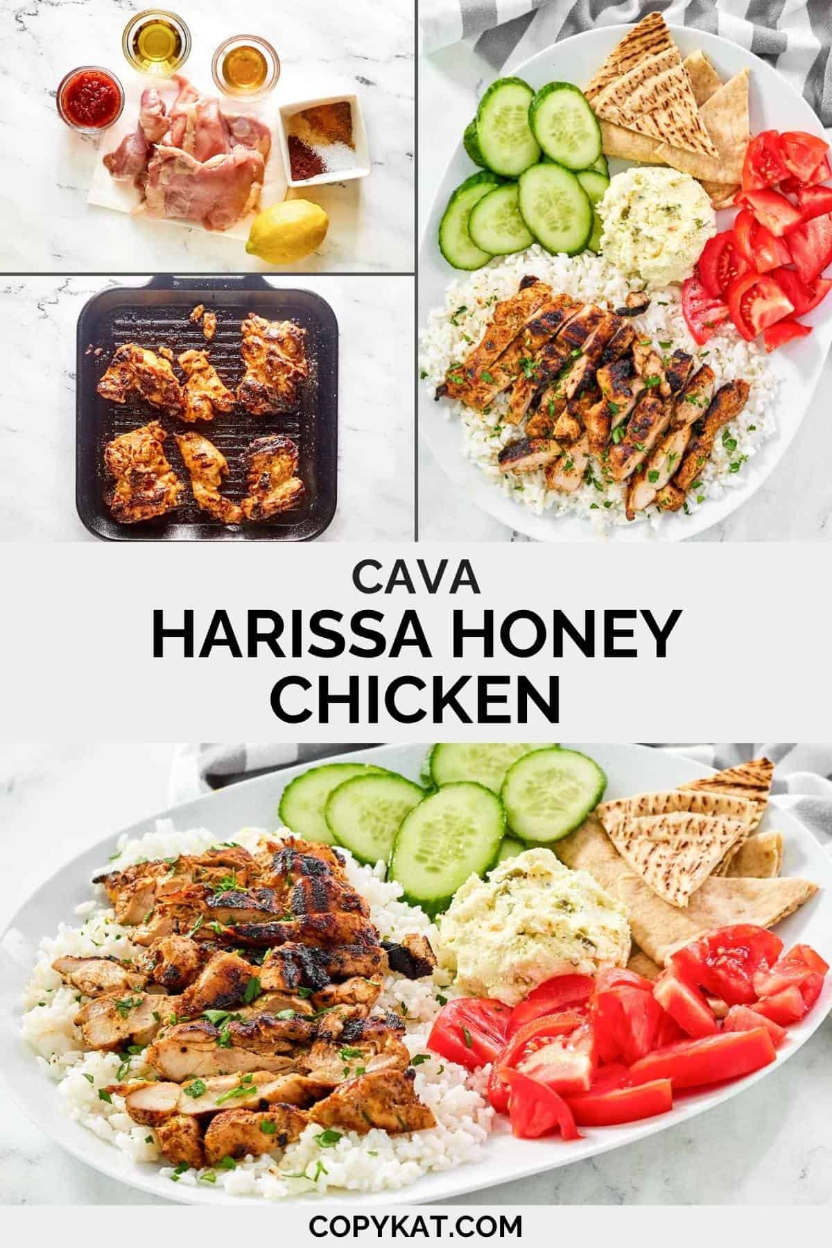 CAVA Harissa Honey Chicken Copycat Recipe