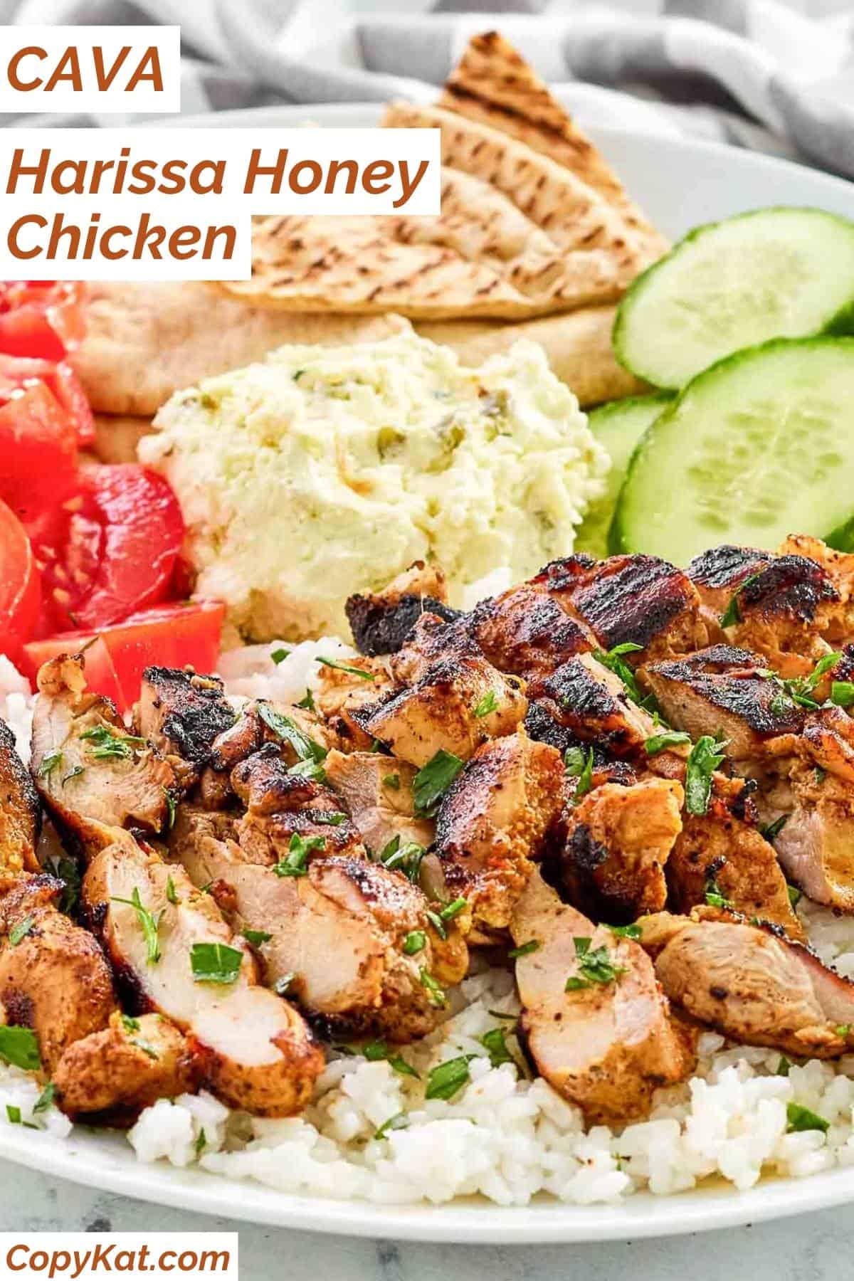 CAVA Harissa Honey Chicken Copycat Recipe