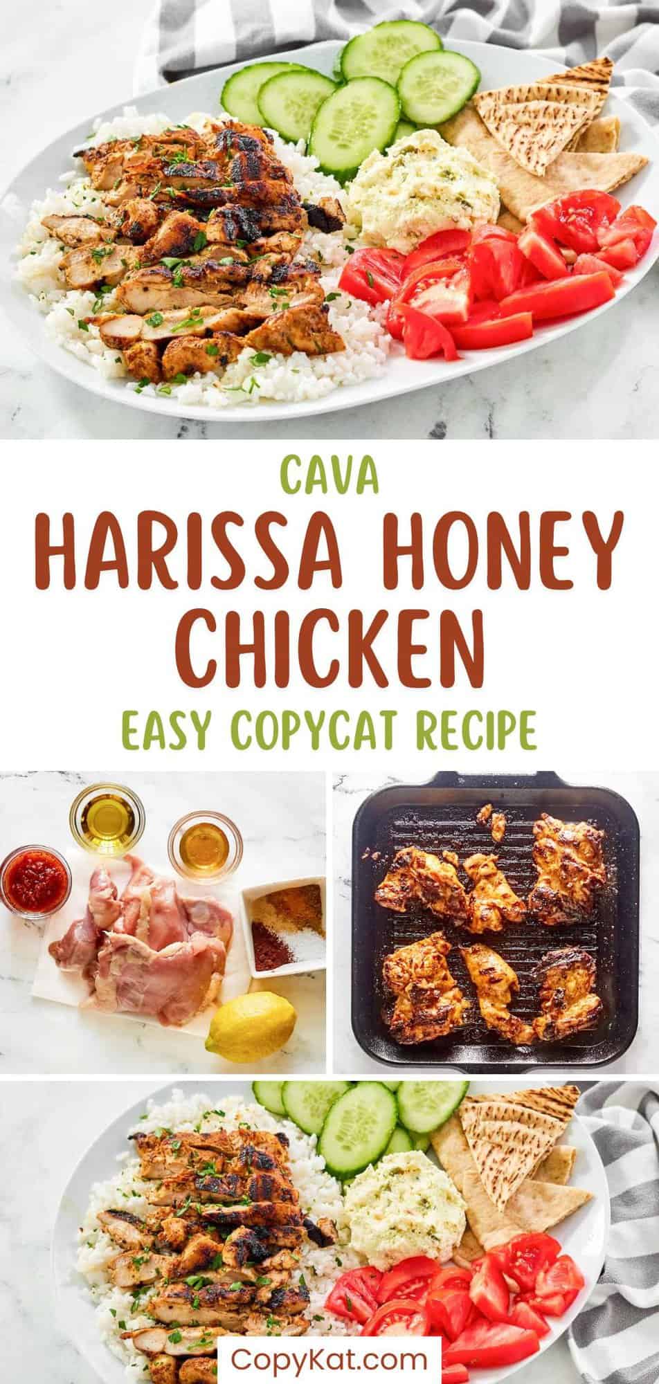 CAVA Harissa Honey Chicken Copycat Recipe