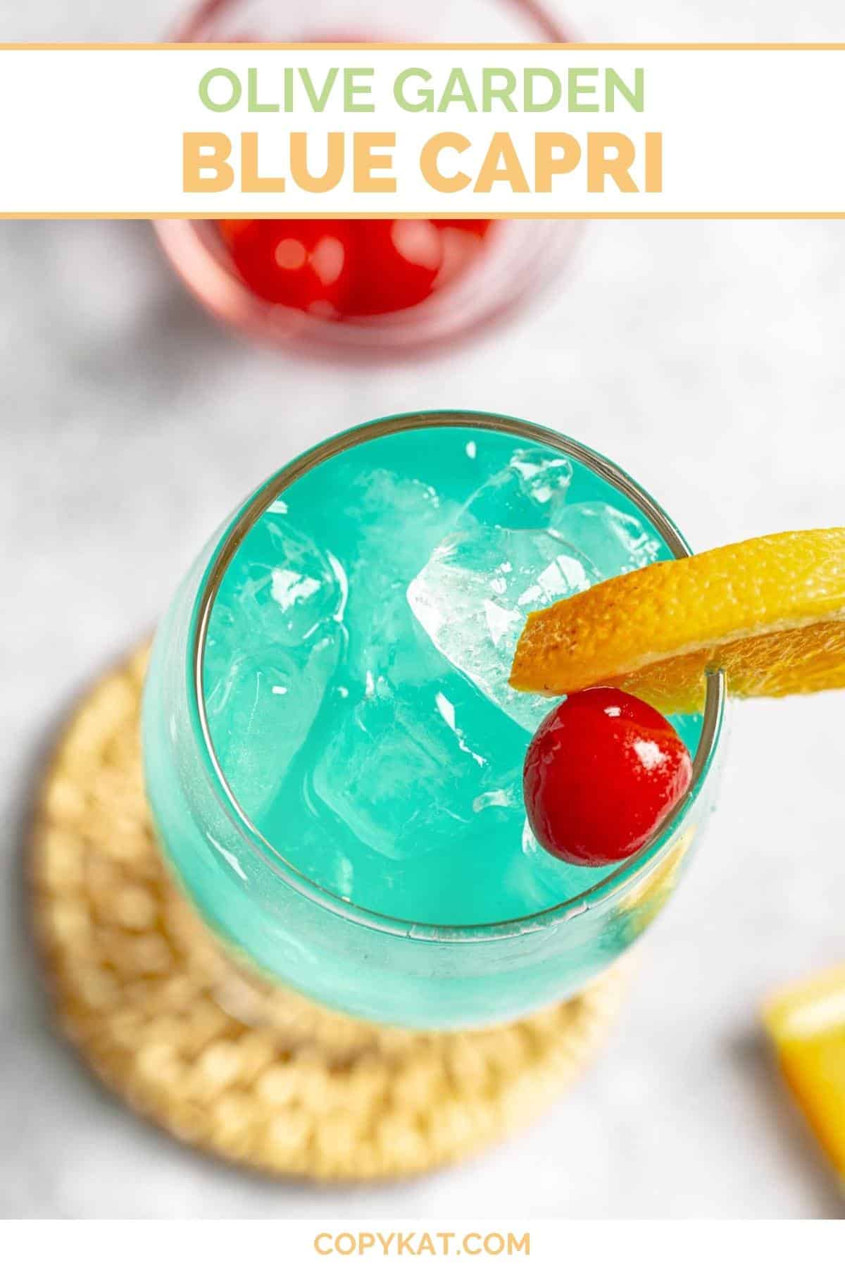 Olive Garden Blue Capri Easy Copycat Recipe