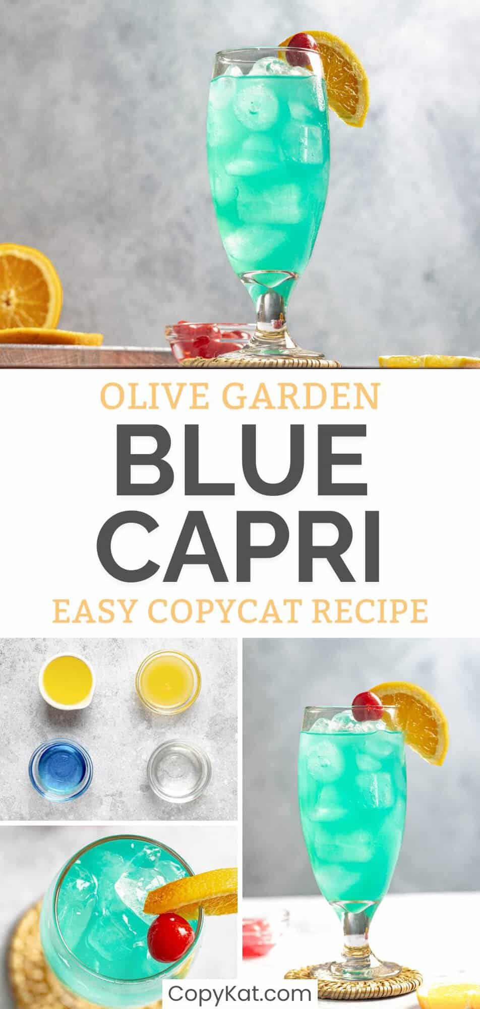 Olive Garden Blue Capri Easy Copycat Recipe